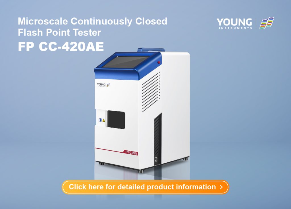 The ASTM D6450 Microscale Continuously Closed Flash Point Tester