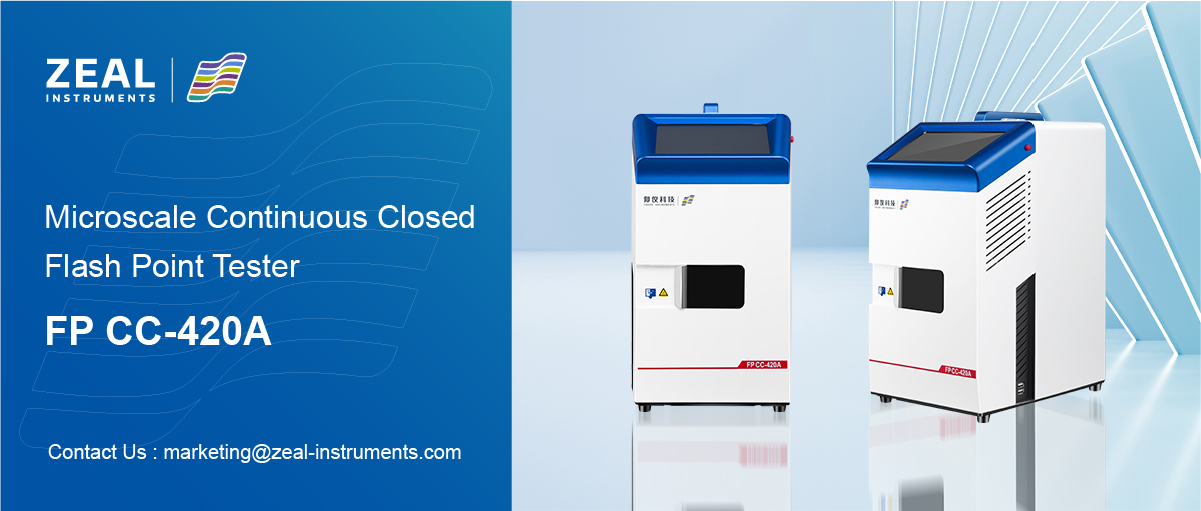 The ASTM D6450 Microscale Continuously Closed Flash Point Tester